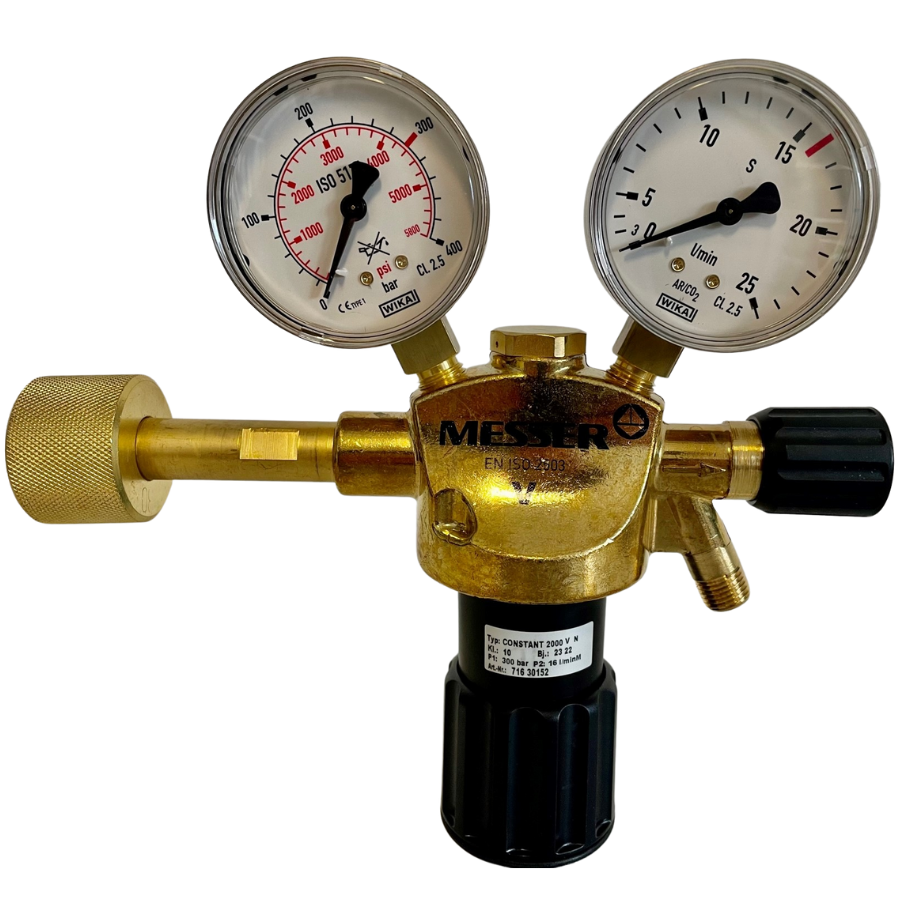 Druckminderer-Argon/CO²/Mischgas Messer Constant 2000 300 bar ...